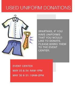 Used Uniform Collection | Damien High School